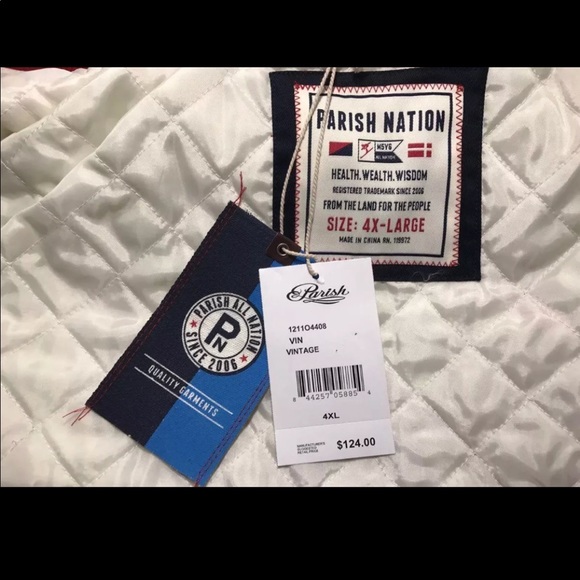Parish Nation | Jackets & Coats | Mens Parish Nation Varsity Jacket ...